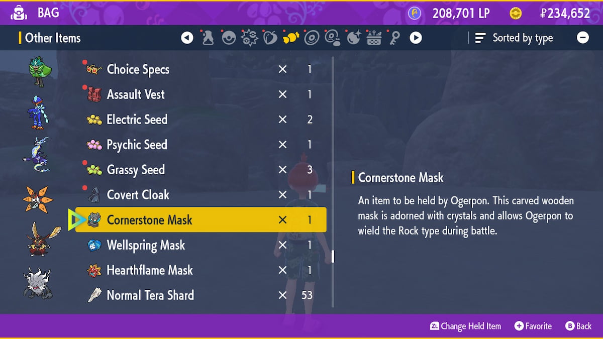 Pokemon Scarlet & Violet: Ogerpon Masks, Types, & How To Get in The ...