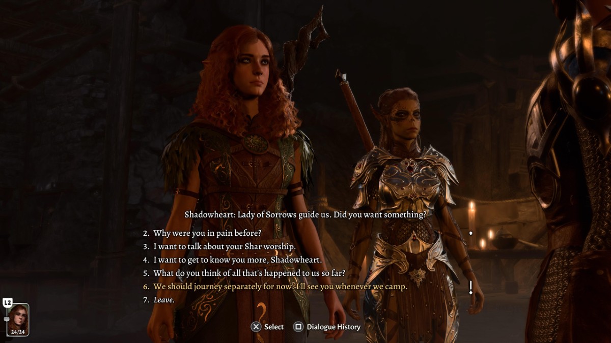 Baldur’s Gate 3 - How To Split & Regroup Your Party on PS5 - Gamepur