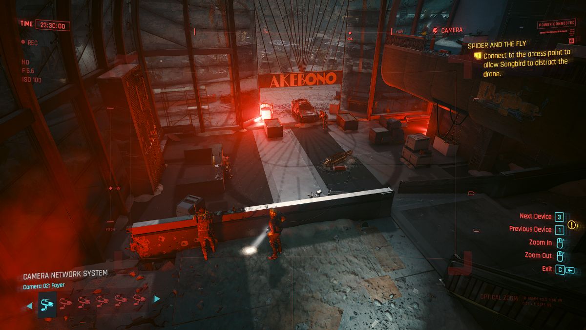 Cyberpunk 2077 Spider and the Fly: How to Connect to the Access Point ...