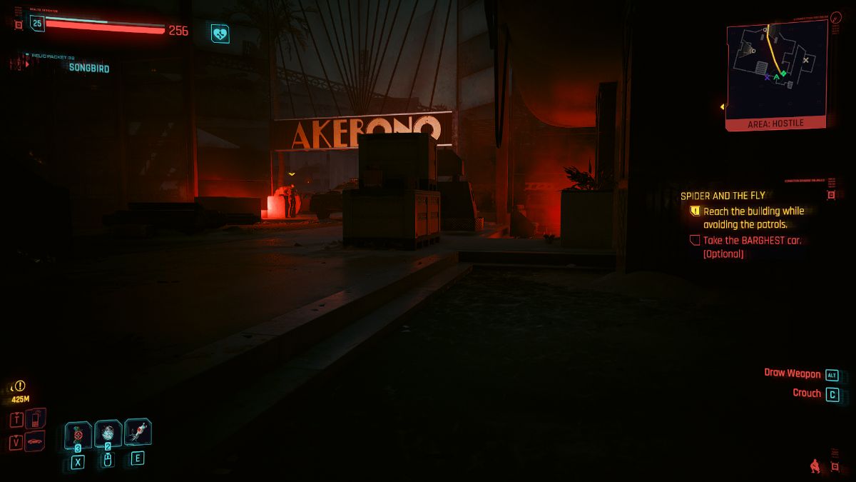 Cyberpunk 2077 Spider and the Fly: How to Connect to the Access Point ...