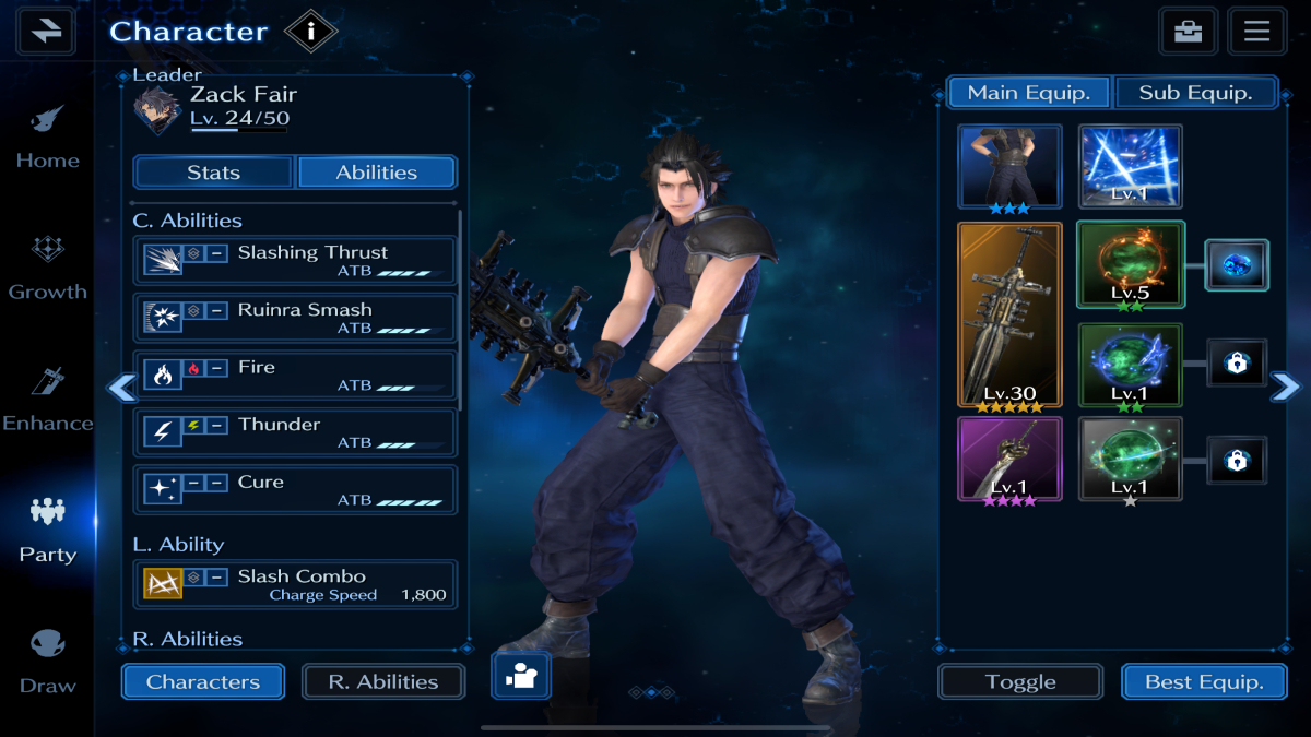 Final Fantasy VII Ever Crisis: Weapon Tier List - Gamepur