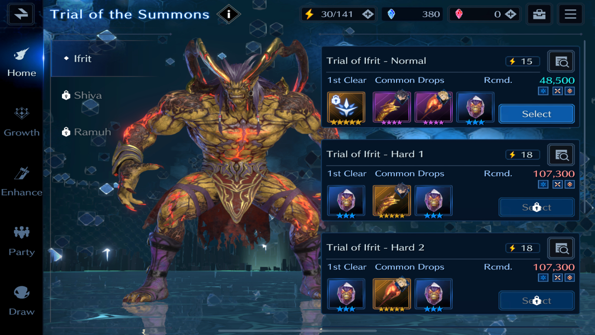 FFVII: Ever Crisis - How To Defeat Ifrit - Gamepur