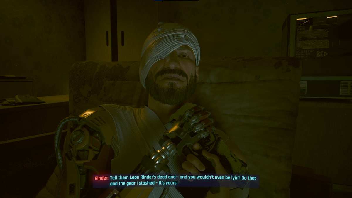 Cyberpunk 2077 The Man Who Killed Jason Foreman: Should You Kill Rinder ...