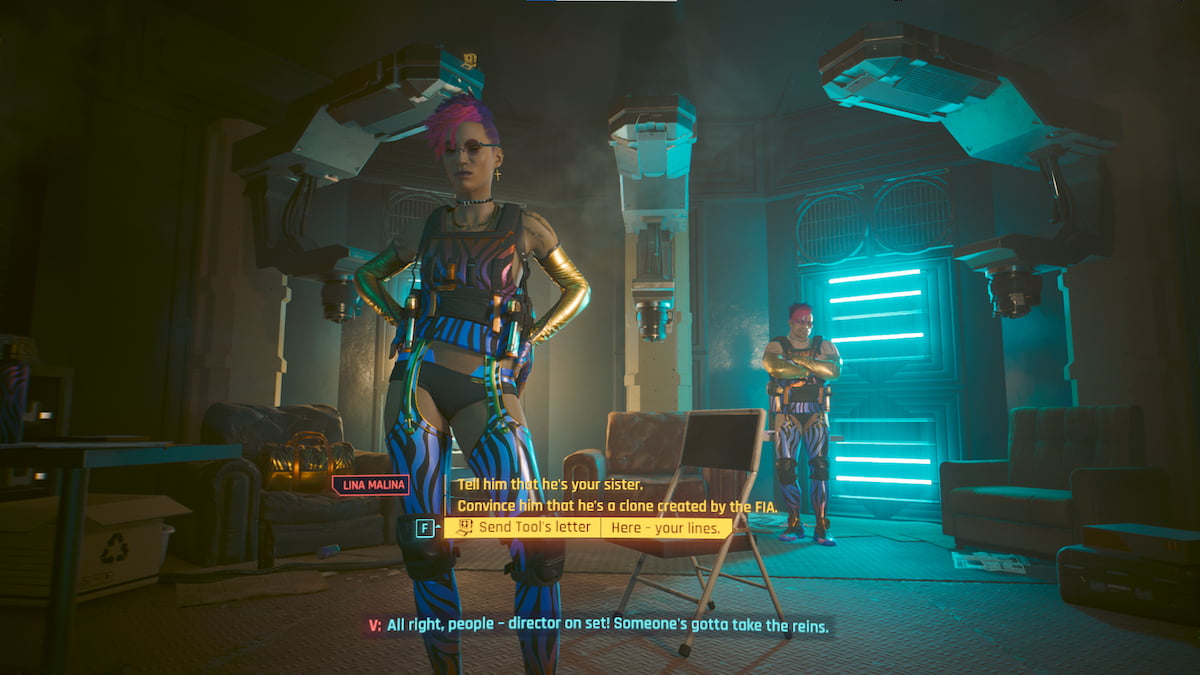 Cyberpunk 2077 Dazed & Confused: Should You Find Lina or Find Something ...