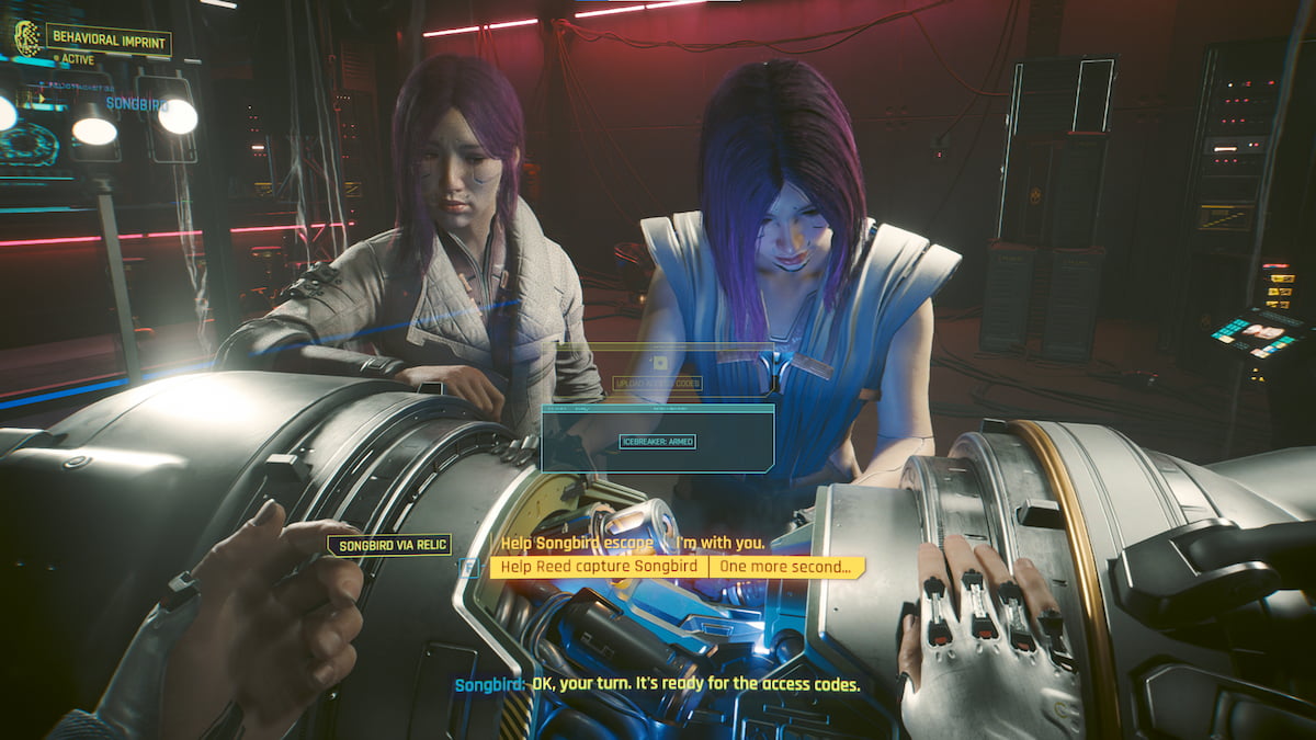 Cyberpunk 2077 Firestarter: Should You Help Songbird Escape or Help ...