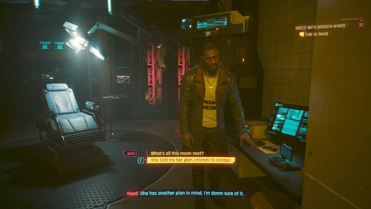 Cyberpunk 2077 Birds With Broken Wings: Should You Tell Solomon Reed ...