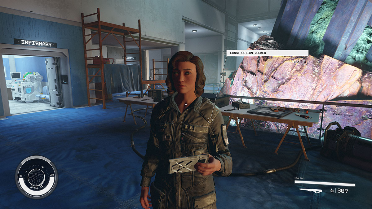 Starfield: Peacemaker - Tell Reisha Retreat Needs Security or Guidance?