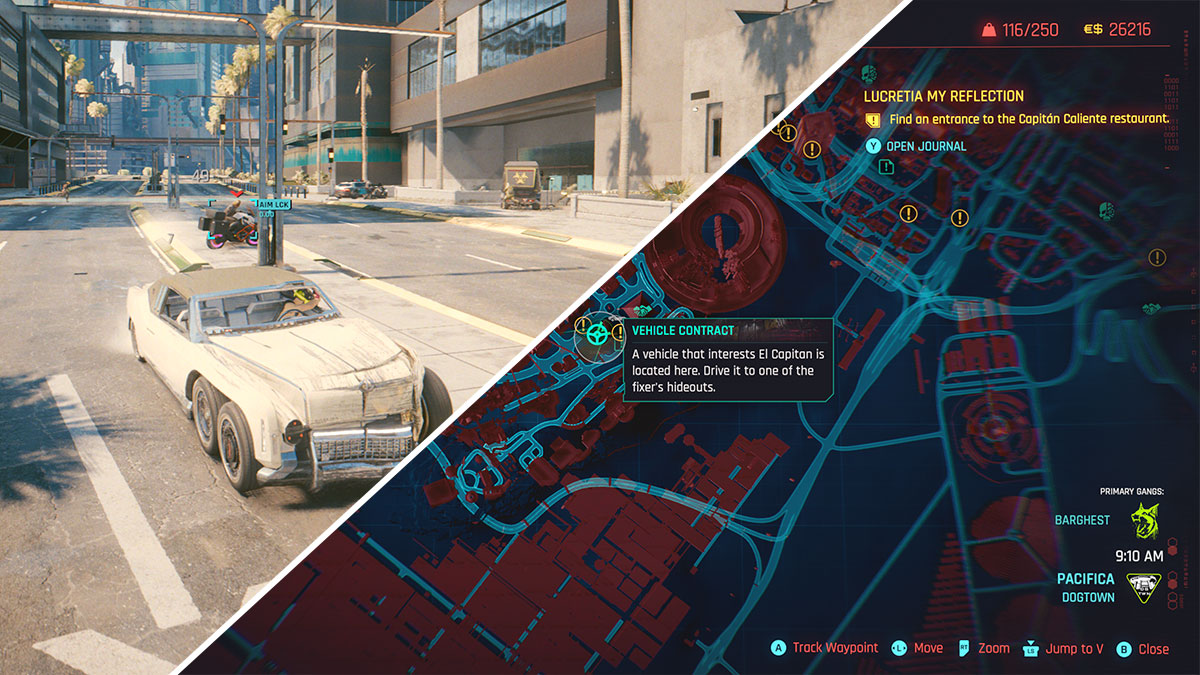 Cyberpunk 2077 Phantom Liberty: All Dogtown Vehicle Contract Locations