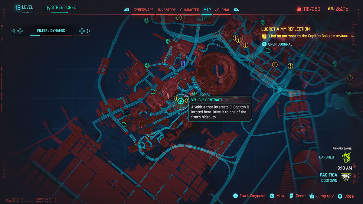 Cyberpunk 2077 Phantom Liberty: All Dogtown Vehicle Contract Locations