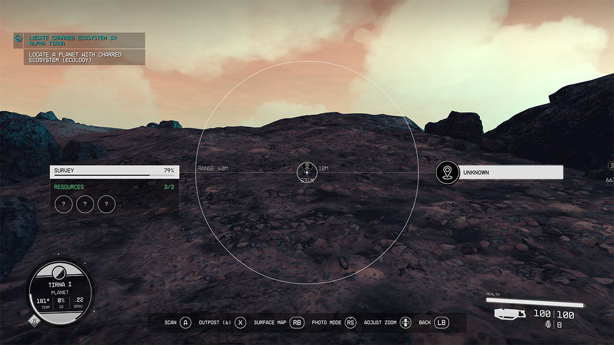 Starfield: How to Locate and Survey an Ecosystem