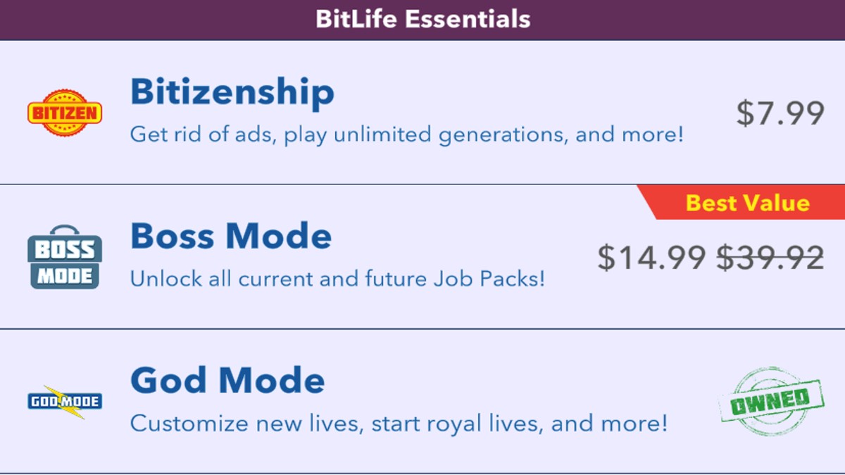 Bitlife God Mode - Cost, Abilities & Is It Worth It - Gamepur
