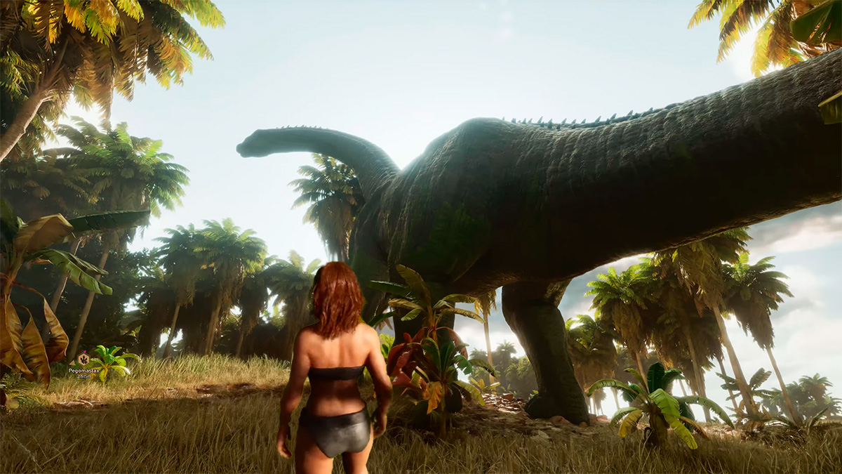 How To Tame A Brontosaurus In ARK: Survival Ascended - Gamepur