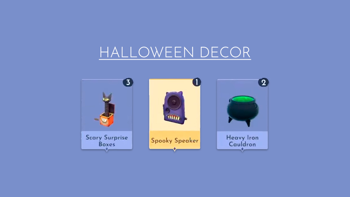 Best Spooky Furniture for Halloween Decor in Disney Dreamlight Valley ...