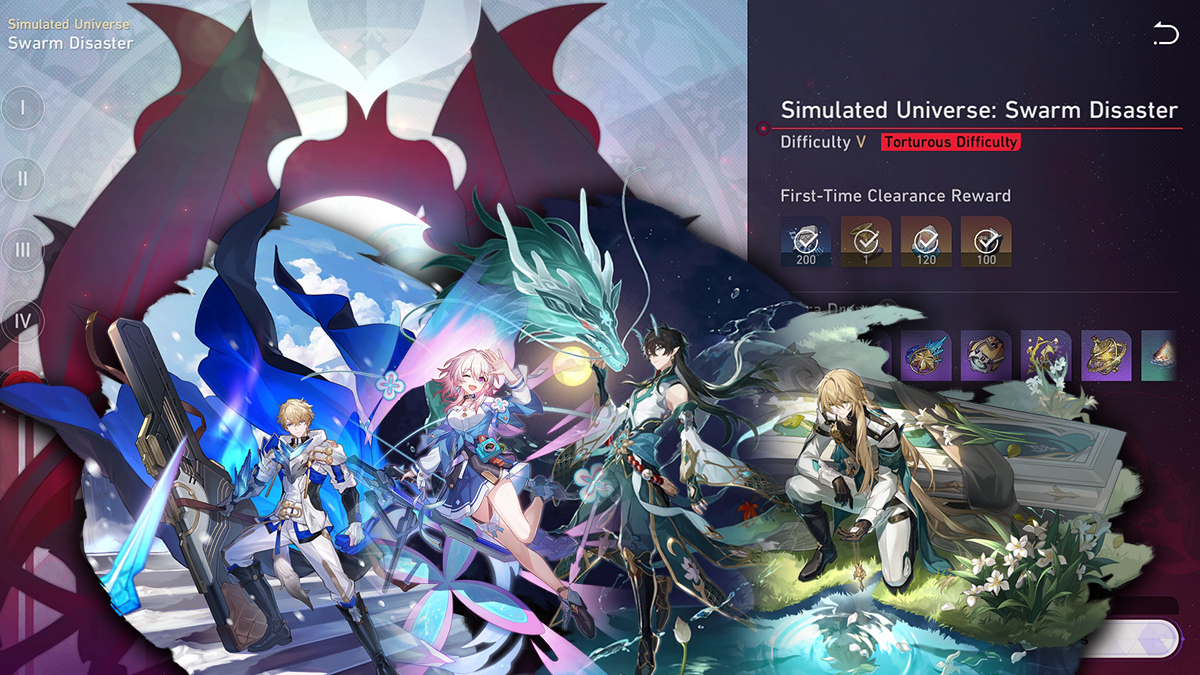 Honkai: Star Rail - Swarm Disaster Difficulty V Preservation Character Recommendations - Gamepur