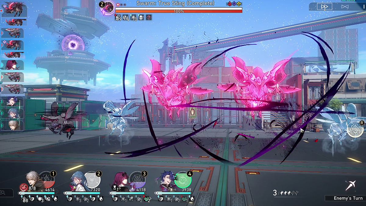 Honkai: Star Rail: Swarm Disaster Difficulty V Nihility Walkthrough ...