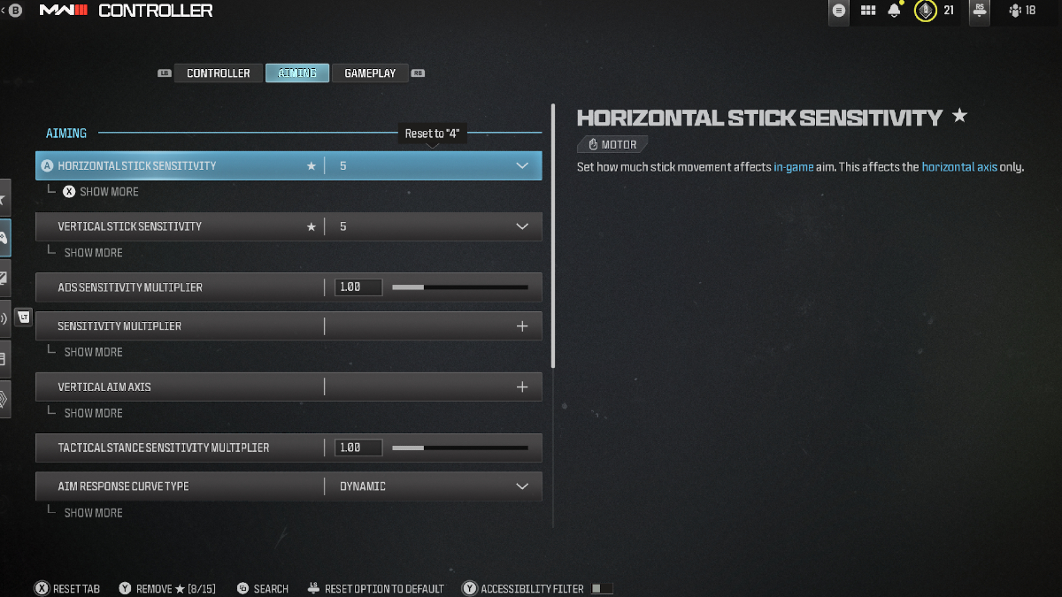 Best Modern Warfare 3 Controller Settings - Aim Assist, Deadzones ...