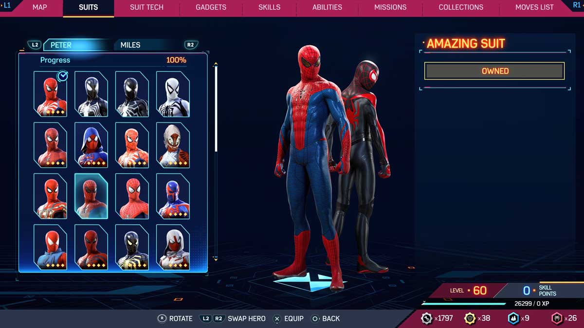 Marvel's Spider-Man 2: Complete Suit List & How to Unlock Them - Gamepur