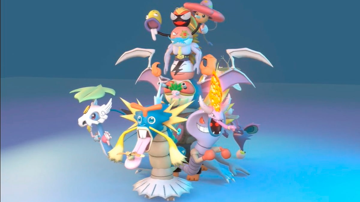 Pokemon Fan Halfway Through Fusing All Gen 1 Into a Single Behemoth ...