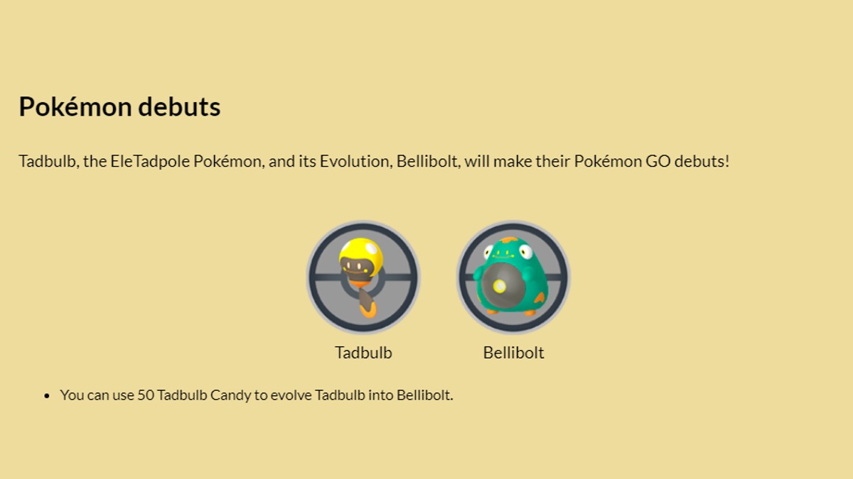 Pokemon Go Festival Of Lights 2023 Dates, Tadbulb Debut & Field ...