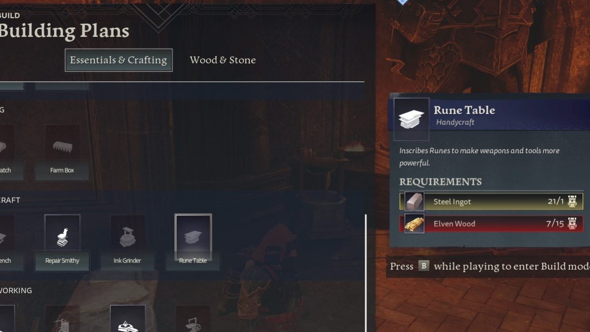 How to Build & Use the Rune Table in LotR: Return to Moria - Gamepur