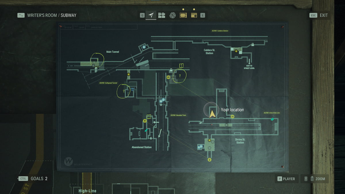 All Subway Word of Power Locations in Alan Wake 2 - Gamepur