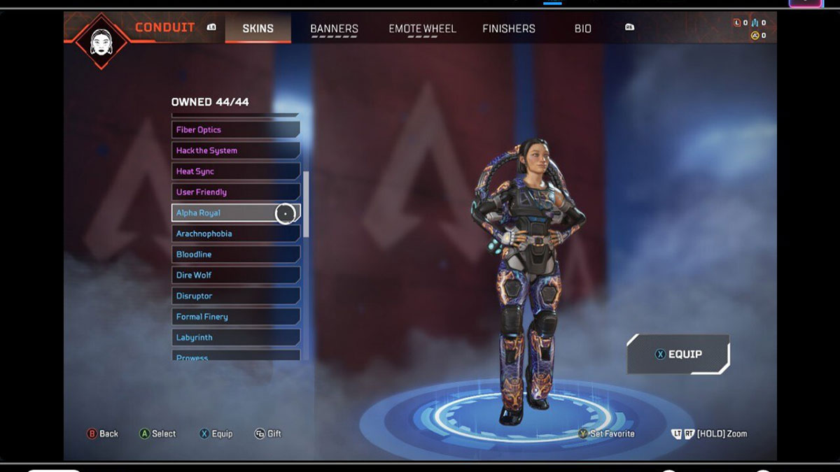 All Skins for Conduit in Apex Legends