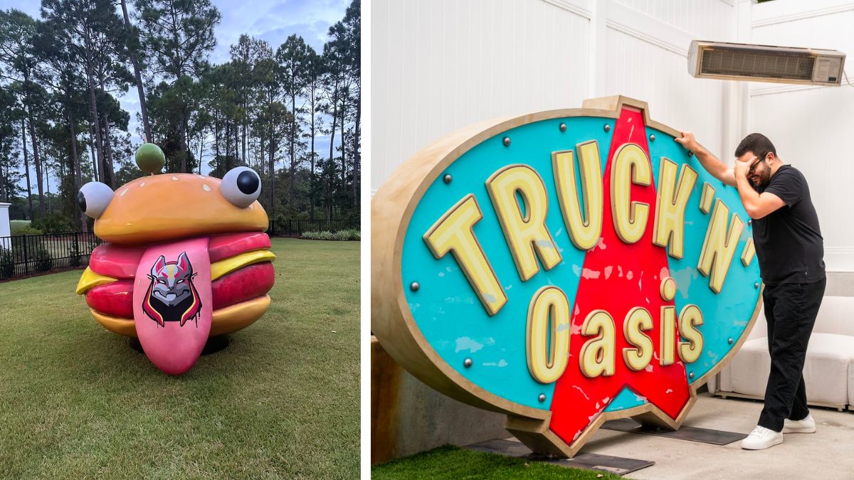 OG Fortnite Teasers Appear In Ninja, Courage, & DrLupo's Yards Ahead Of ...