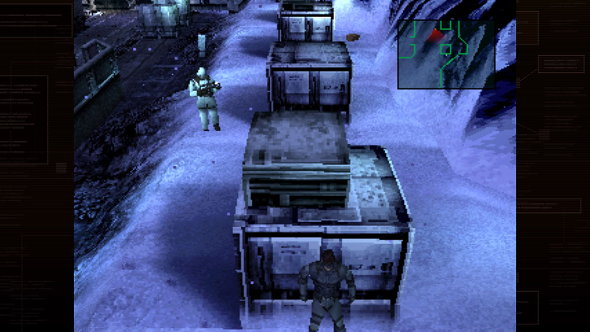 How to Leave the Cargo Dock and Around the Helipad in Metal Gear Solid