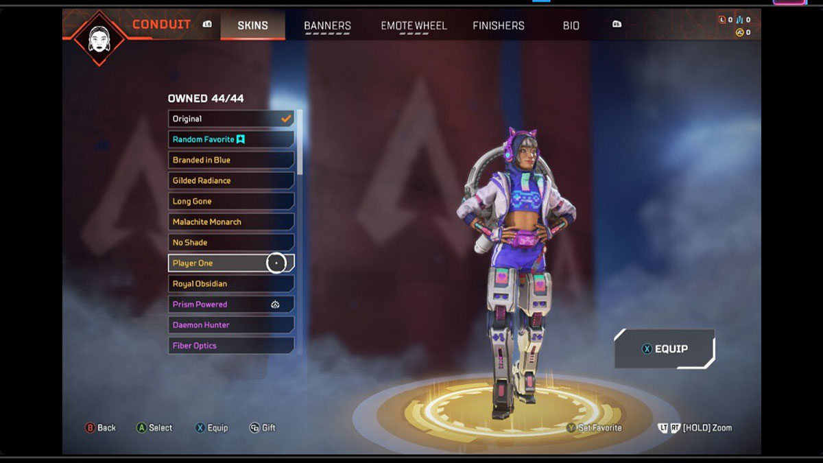 All Skins for Conduit in Apex Legends