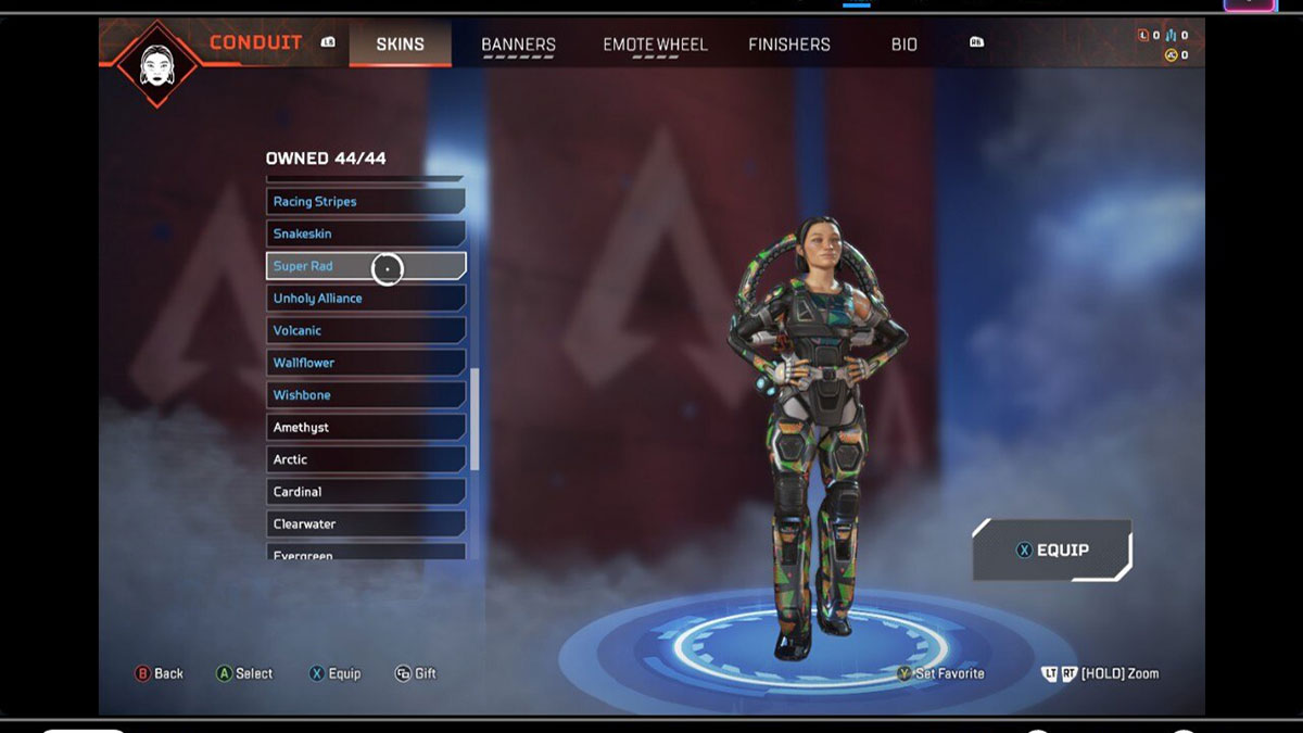 All Skins for Conduit in Apex Legends
