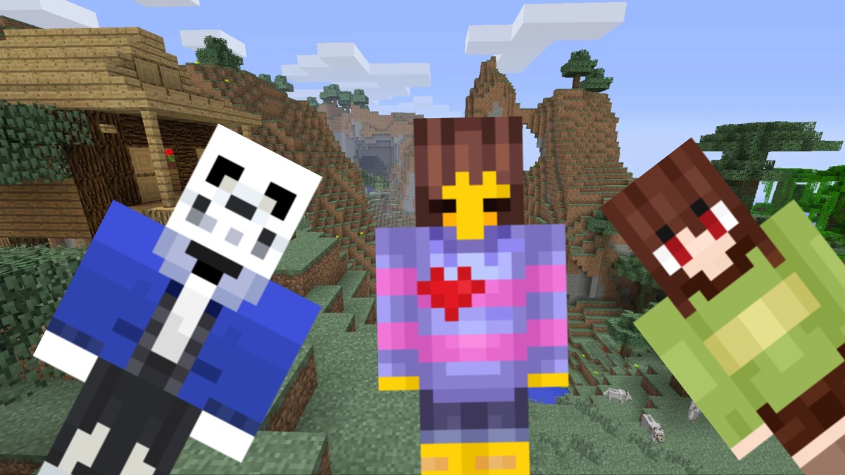 Top 10 Best Undertale Minecraft Skins - Gamepur