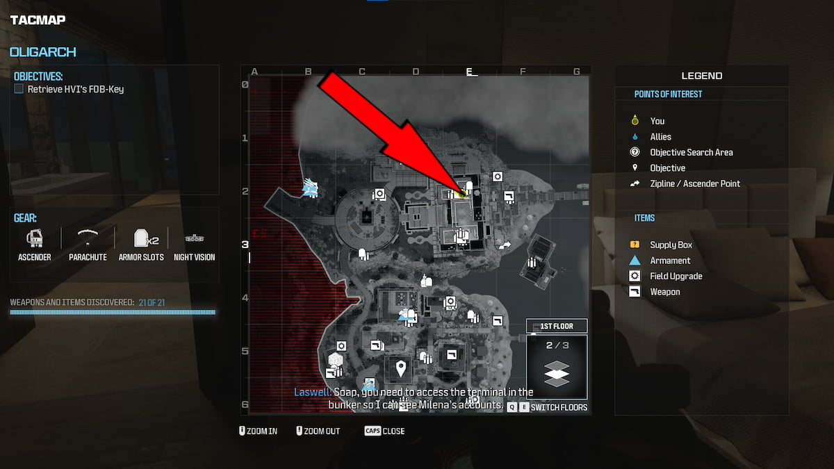 All Weapon & Item Locations for Oligarch in CoD Modern Warfare 3 - Gamepur