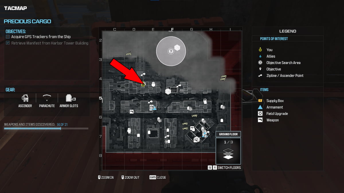 All Weapons & Item Locations for Precious Cargo in CoD Modern Warfare 3 ...