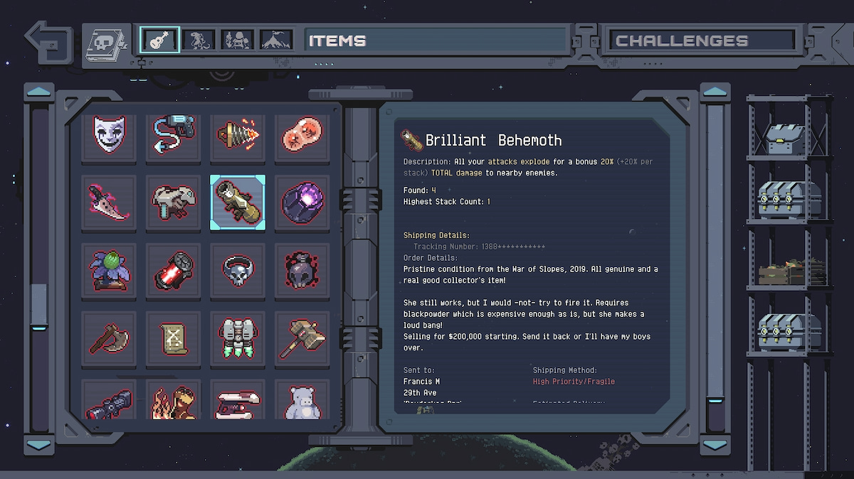 10 Best Offensive Items In Risk of Rain Returns - Gamepur