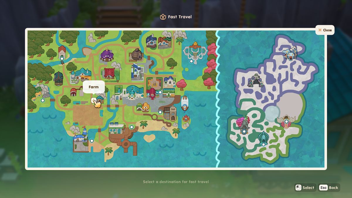 Waypoints in Coral Island: How to Unlock Fast Travel & All Secret Areas ...