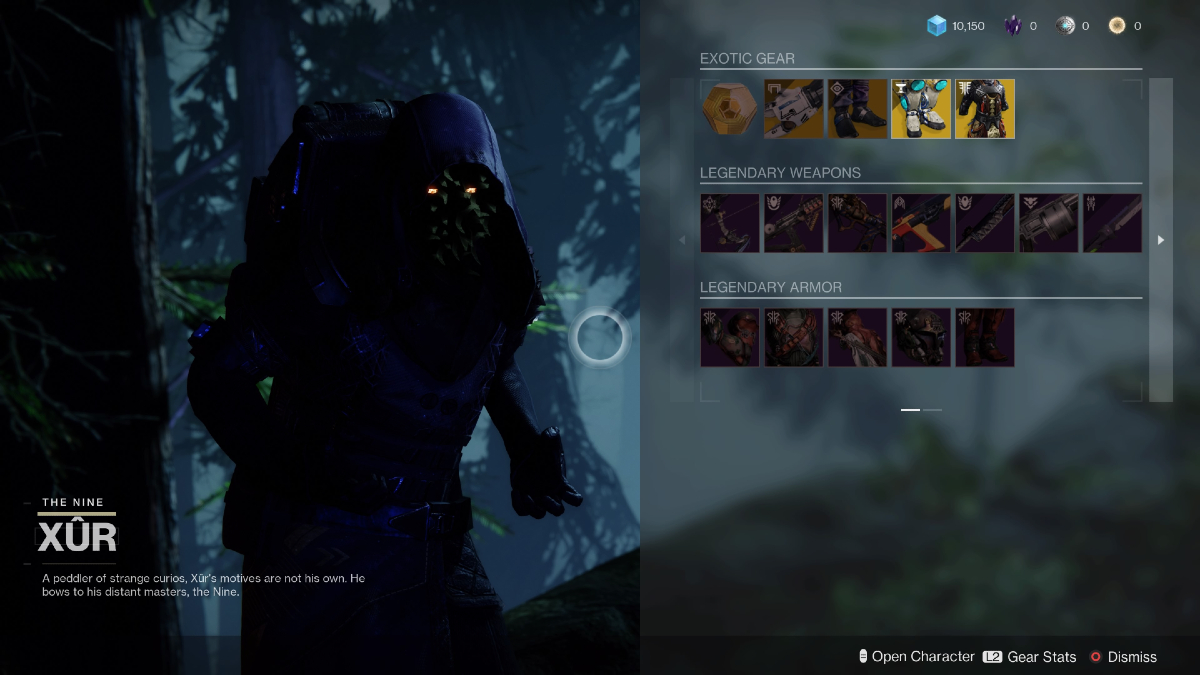 Xur Location In Destiny 2 (November 24-28) - What Should You Buy? - Gamepur