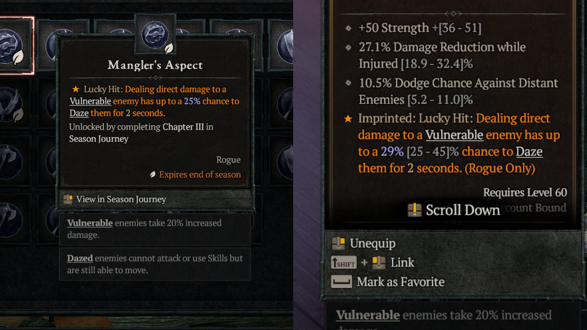 How To Use The Codex Of Power In Diablo 4 - Aspects, Imprinting, & Extracting - Gamepur