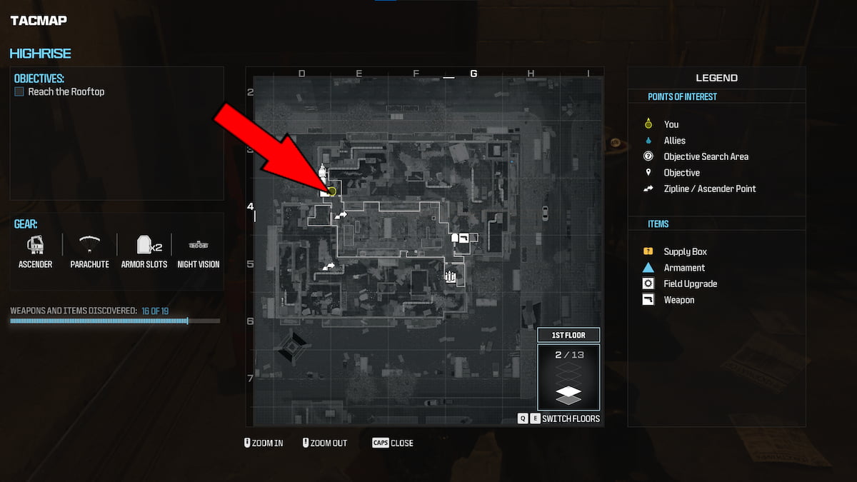 All Weapon & Item Locations for Highrise in CoD Modern Warfare 3 - Gamepur