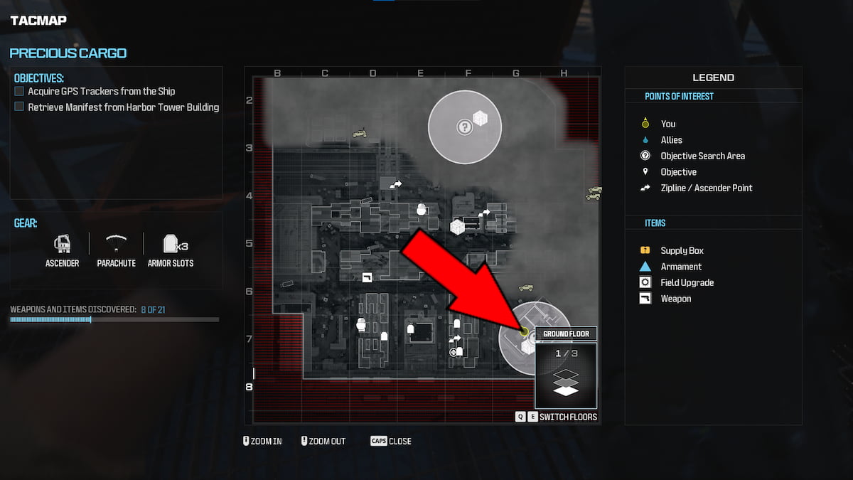 All Weapons & Item Locations for Precious Cargo in CoD Modern Warfare 3 ...