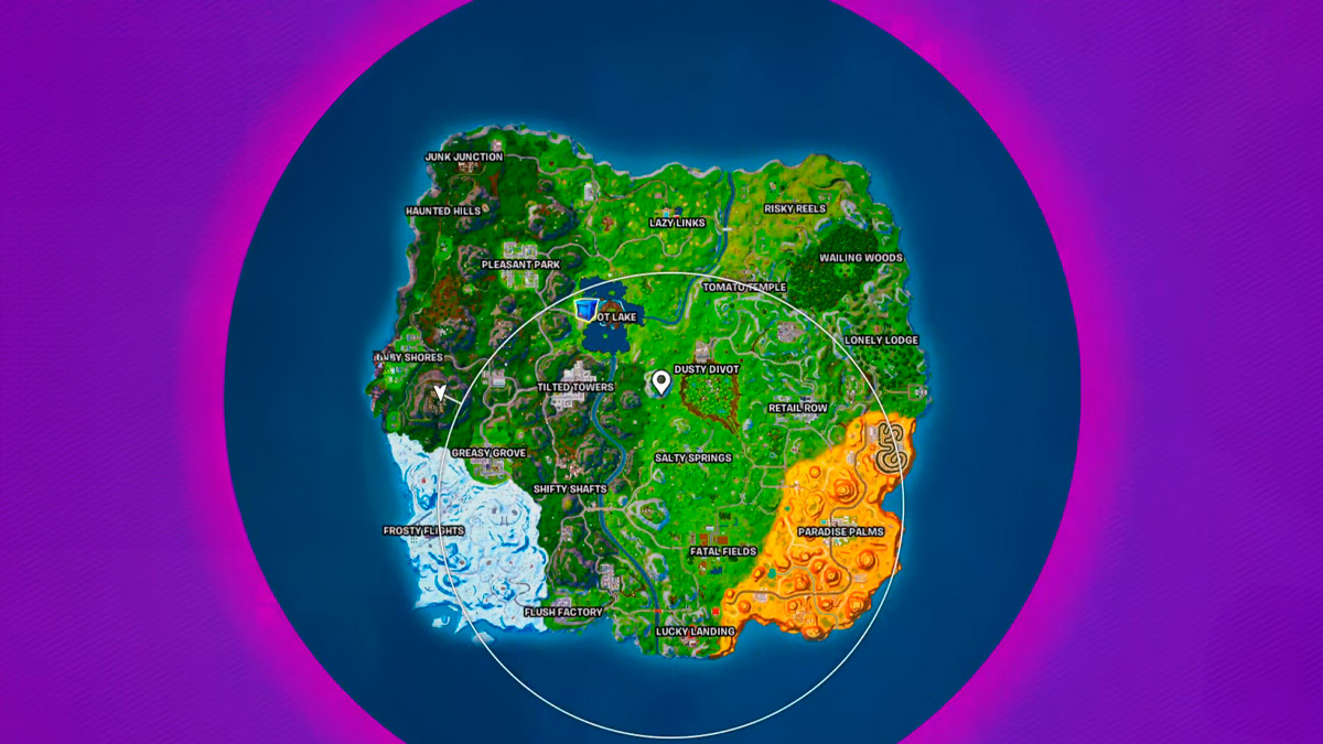 What Are Golden POIs In Fortnite OG? Fortnite Hotspots Explained - Gamepur