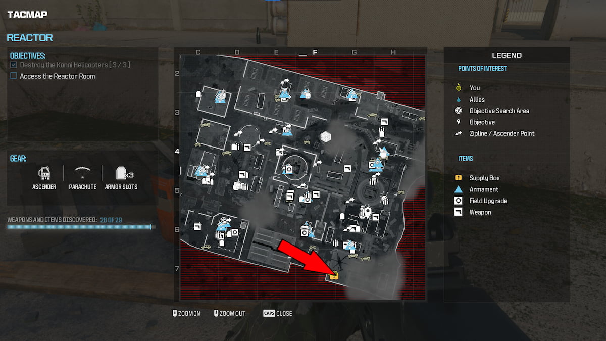 All Weapon & Item Locations for Reactor in CoD Modern Warfare 3 - Gamepur