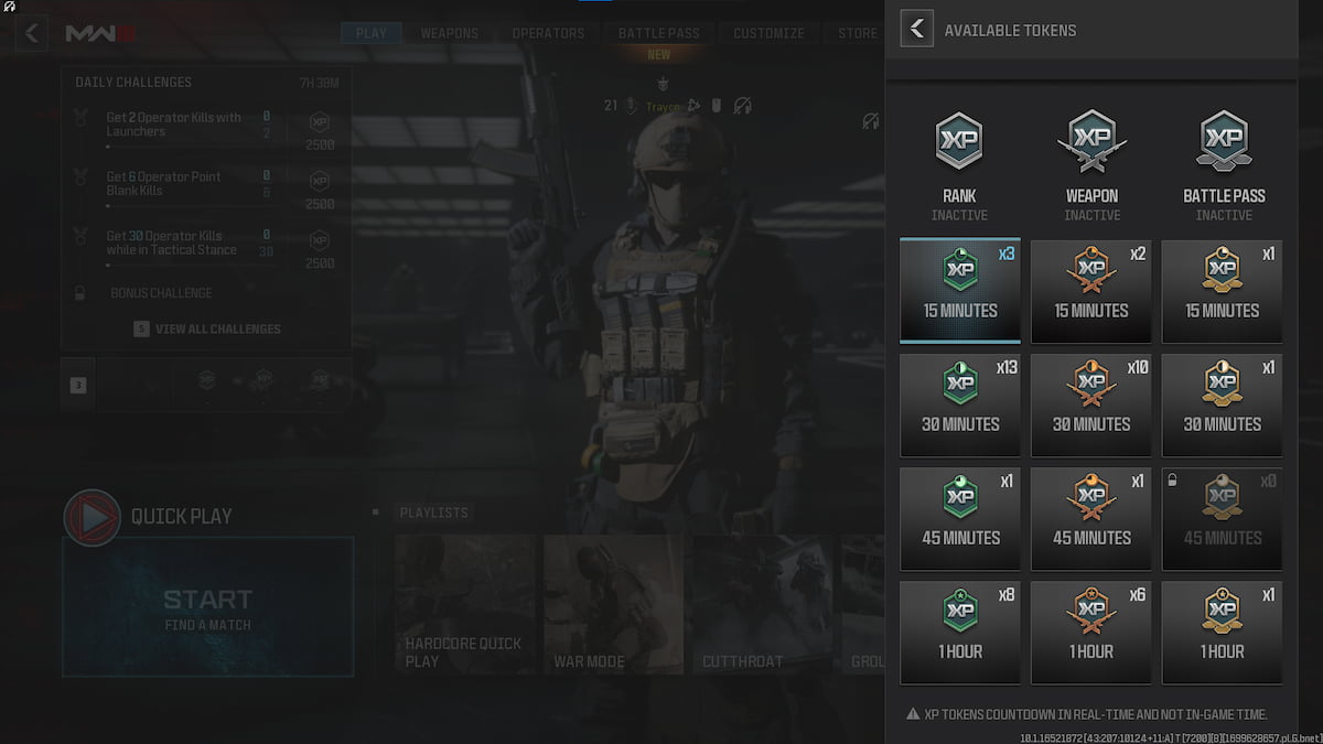 Modern Warfare 3: XP Tokens Locked [How To Fix] - Gamepur