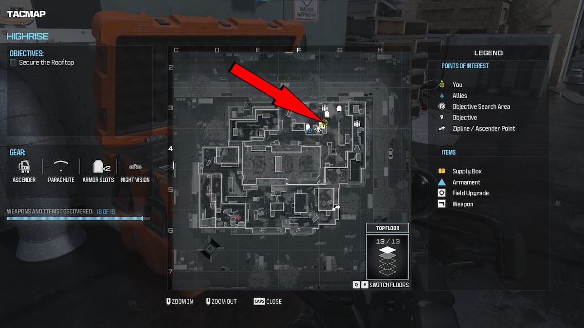All Weapon & Item Locations for Highrise in CoD Modern Warfare 3 - Gamepur