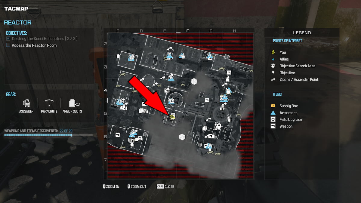 All Weapon & Item Locations for Reactor in CoD Modern Warfare 3 - Gamepur