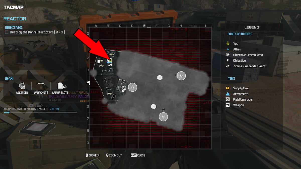 All Weapon & Item Locations for Reactor in CoD Modern Warfare 3 - Gamepur