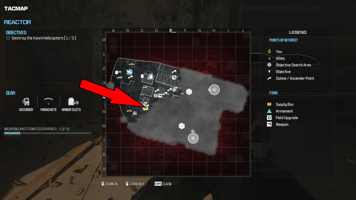 All Weapon & Item Locations for Reactor in CoD Modern Warfare 3 - Gamepur