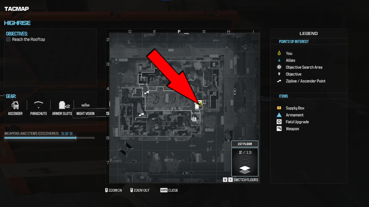 All Weapon & Item Locations for Highrise in CoD Modern Warfare 3 - Gamepur