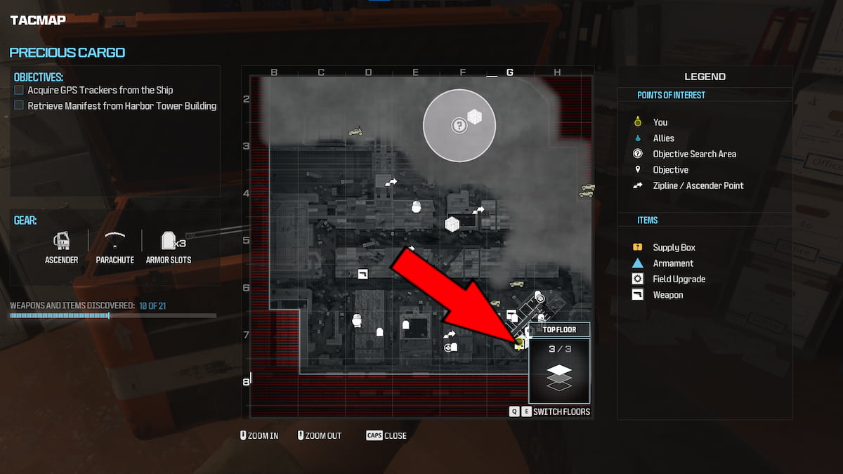 All Weapons & Item Locations for Precious Cargo in CoD Modern Warfare 3 ...
