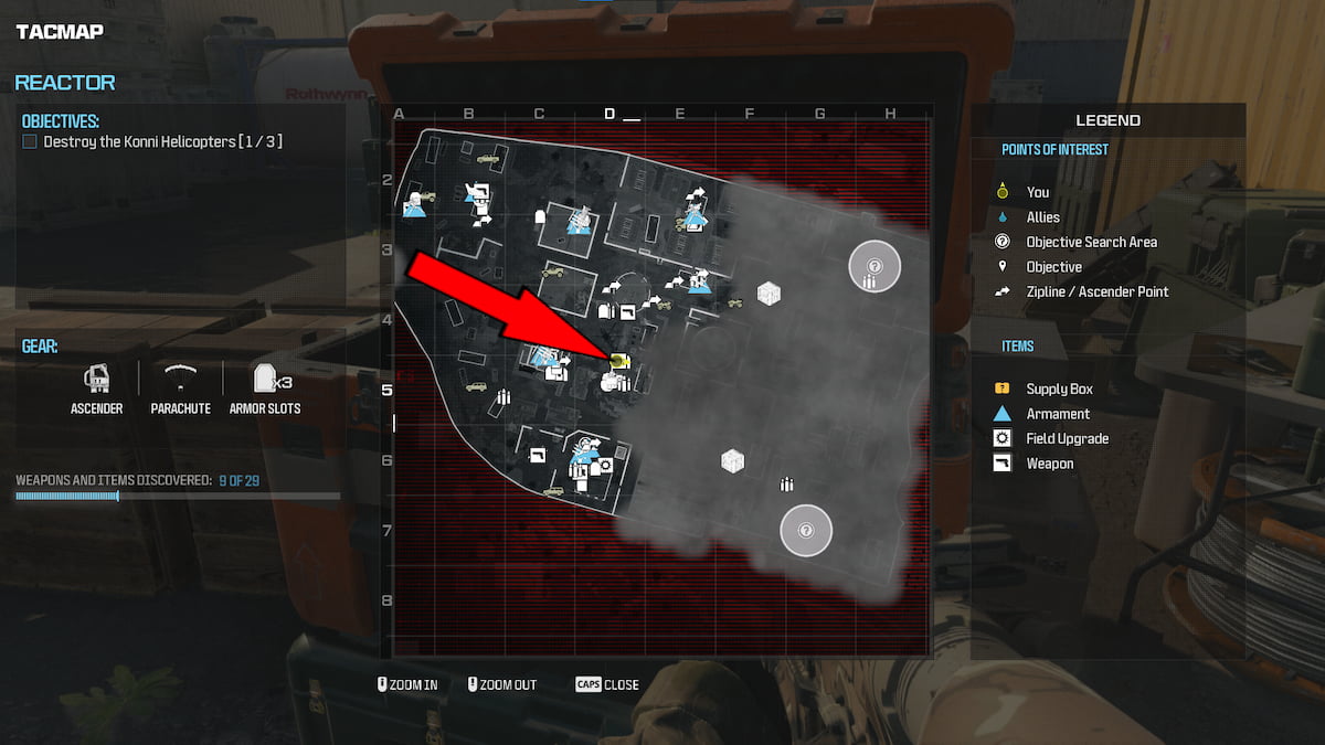 All Weapon & Item Locations for Reactor in CoD Modern Warfare 3 - Gamepur