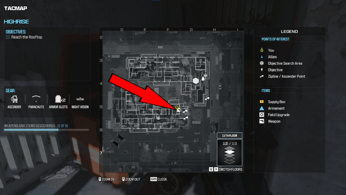 All Weapon & Item Locations for Highrise in CoD Modern Warfare 3 - Gamepur
